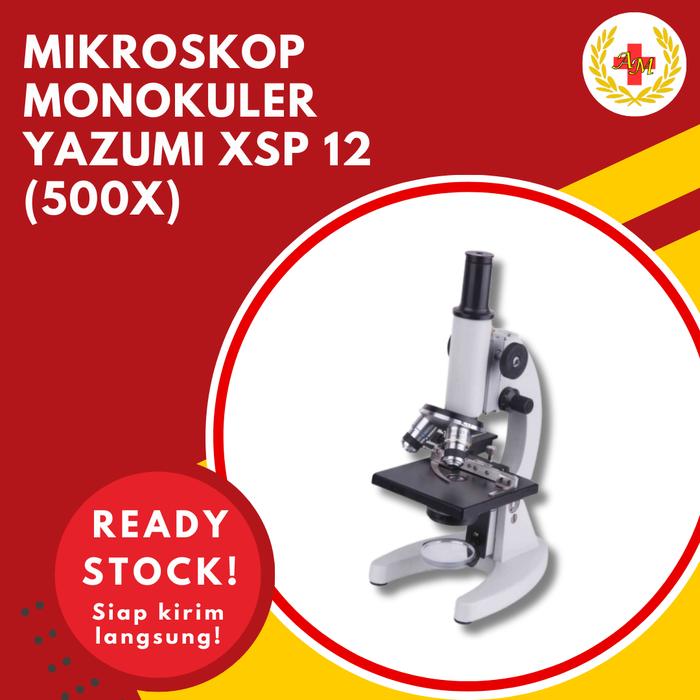 Jual Mikroskop / Microscope Monokuler / Monocular Yazumi XSP 12 (500x ...