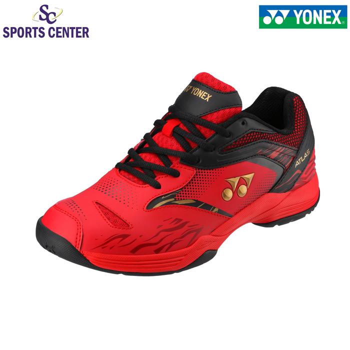 Promo New Sepatu Badminton Yonex Atlas Haute Red / Black Cooper Cicil 0 ...