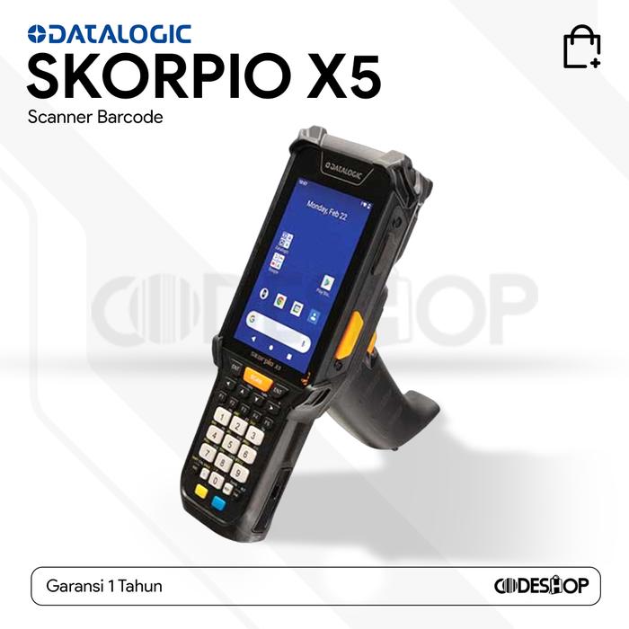 Promo Datalogic Skorpio X5 Scanner Barcode 2D Scan QR Code PDT PDA ...