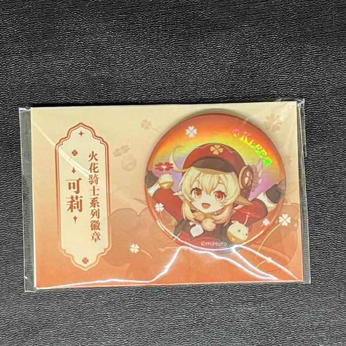 Jual Genshin Impact Mihoyo Can Badge 58mm - Klee Pyro Mondstadt Honkai ...
