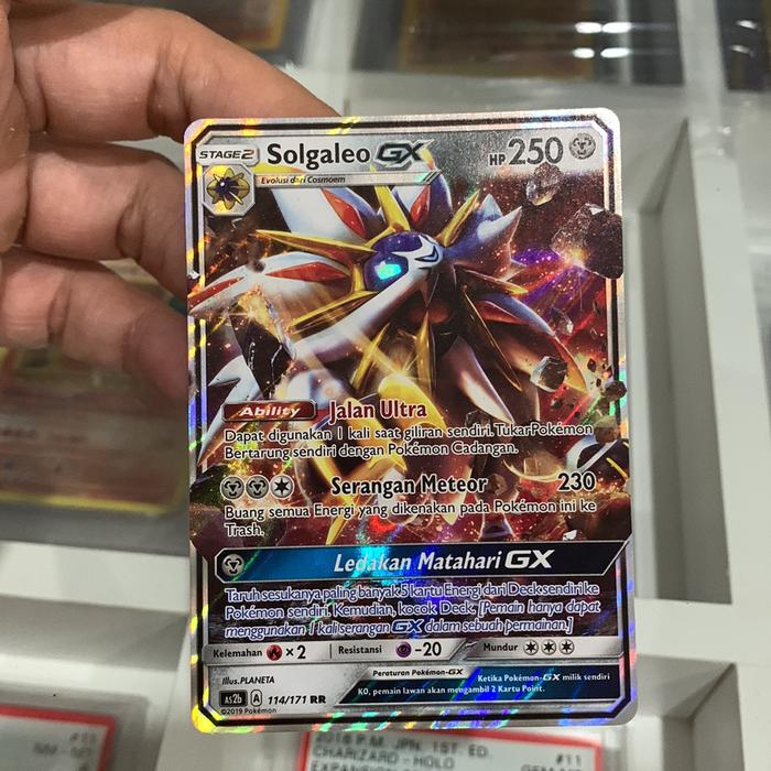 Jual solgaleo gx rr pokemon tcg card kartu indonesia HOLO RR - Kota Magelang - Charizard Mafia ...