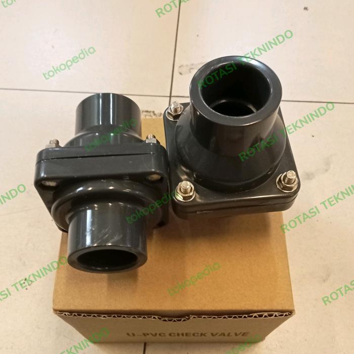 Jual Swing check Valve PVC 3/4" inch / Klep Tabok UPVC - Jakarta Barat - ROTASI TEKNINDO | Tokopedia