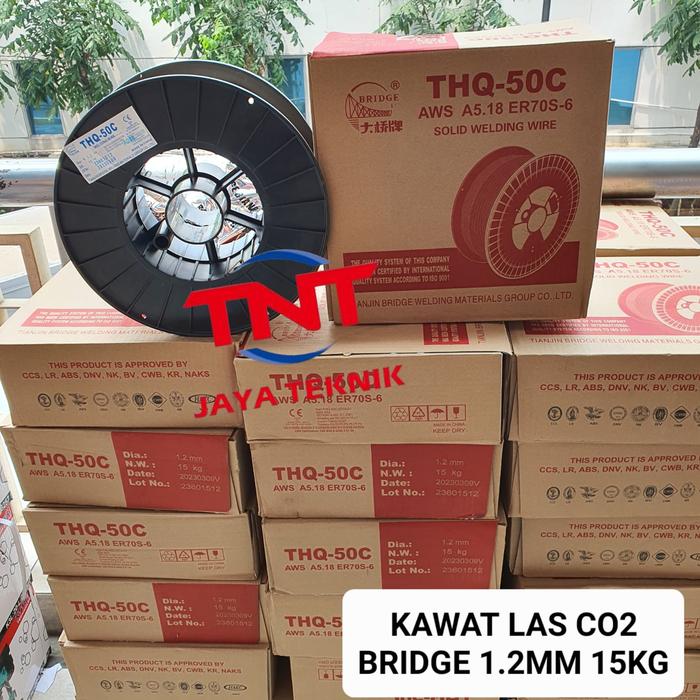 Jual KAWAT LAS MIG CO2 ER70S-6 1.2MM BRIDGE / SOLID MIG WIRE ER70S-6 1.2 MM - Jakarta Barat ...