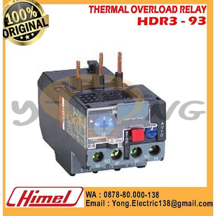 Jual Thermal Overload Relay Himel / HDR3-93 / 23 - 32A - Jakarta Pusat ...