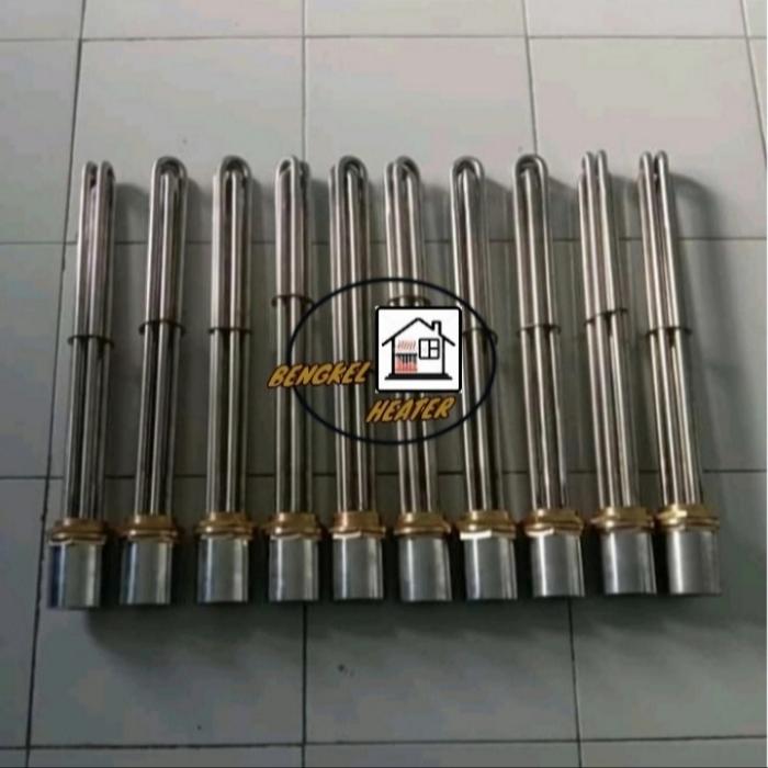 Jual Element Pemanas Air, IMMERSION HEATER ( 2 In x P 400mm) 380V ...