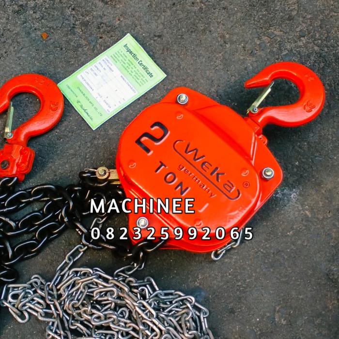 Jual Alat Angkut Barang/Chain Block 2 Ton × 6 Meter Weka Germany ...
