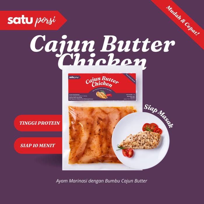 Jual Frozen Food Satu Porsi Siap Masak Cajun Butter Chicken - Jakarta ...