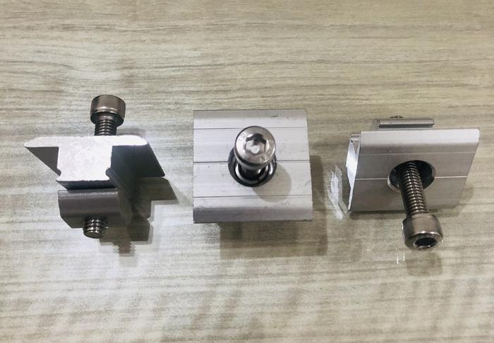 Jual Mid Clamp Mounting PV Solar Panel Surya Mid Klem Inter Clamp 30mm ...