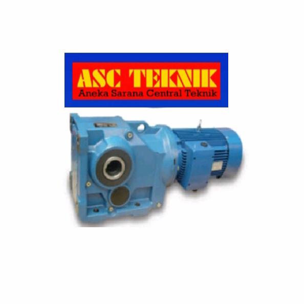 Jual Helical Bevel Gear Box Transmax TKA 67B YDA90L4 1.5kw R.30.22 ...