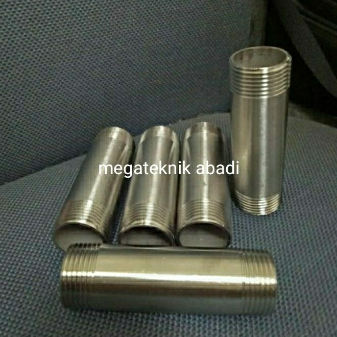 Jual pipa neple 2 inch stainless 304 pipa nepel 2 inch 10cm - Jakarta ...