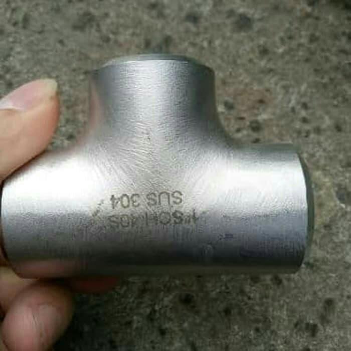 Jual Tee Las Stainless Steel SS 304 Sch 40 3" inch - Jakarta Barat ...