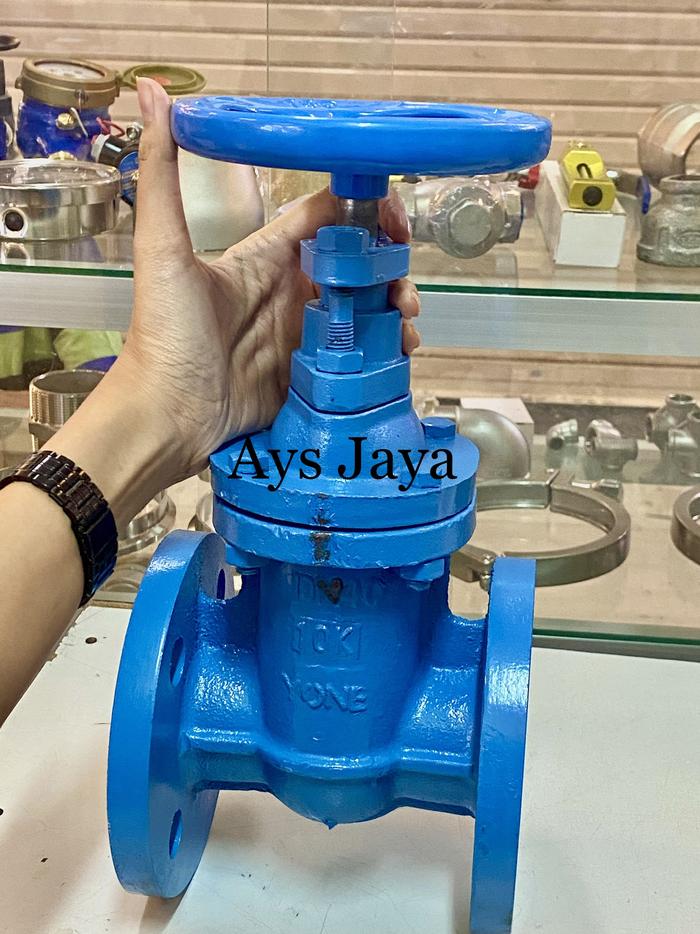 Jual Gate Valve Cast Iron Flange JIS 10k 1 1/2" Inchi DN 40 - Jakarta ...