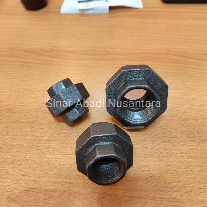 Jual Watermur TSP Besi Hitam drat 1"inch / Union Steam besi hitam ...