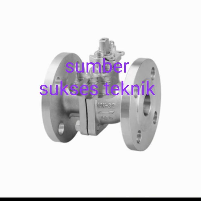 Jual Flange ball valve jis 10k stainless steel 304 ukuran 2"inch(CF8)DN50 - Jakarta Barat ...