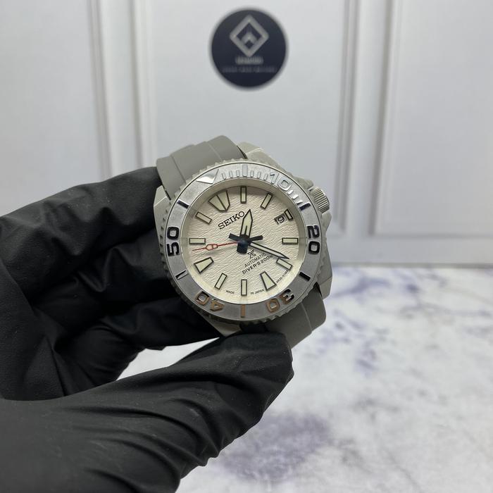 Jual Jam Tangan Seiko Mod Samurai White Prospex NH35 Automatic Watch ...