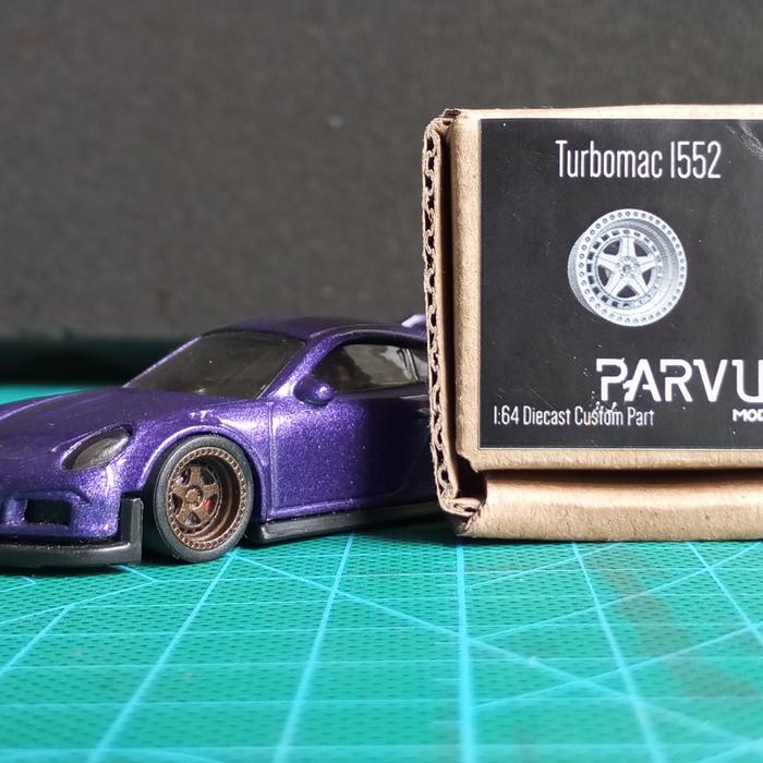 Jual Parvus Models Turbomac 1552 skala 1/64, for hotwheels or minigt ...