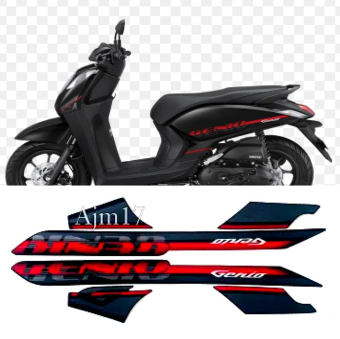Jual STRIPING STANDAR HONDA GENIO HITAM 2023 CBS - Kab. Magelang ...