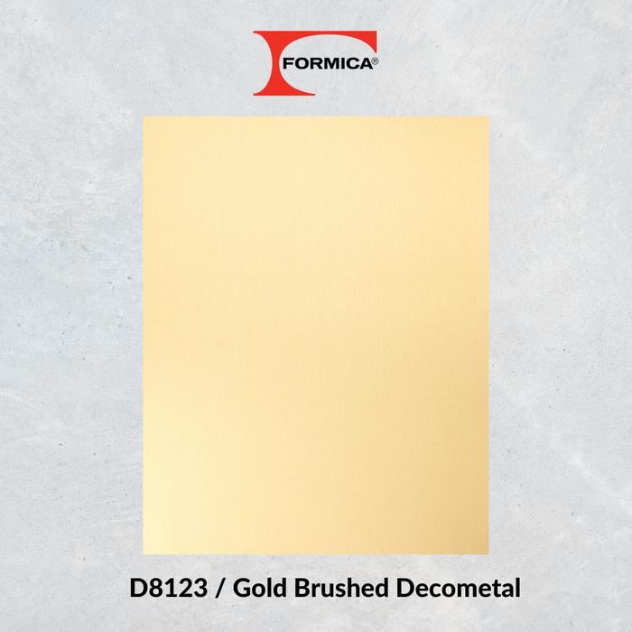 Jual Formica HPL Decometal D8123 - Gold Brushed - Jakarta Utara - BRAVA ...