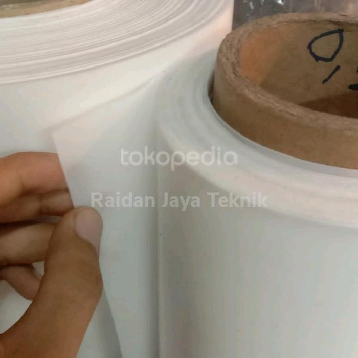 Jual Teflon sheet PTFE 0,2mm 100cm x 100cm / Teflon lembaran - Jakarta Barat - Raidan Jaya ...