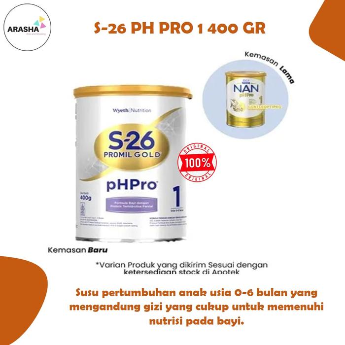 Jual NESTLE NAN pH Pro 1 OPTIPRO 400 g - Susu Formula Pertumbuhan 0-6 ...