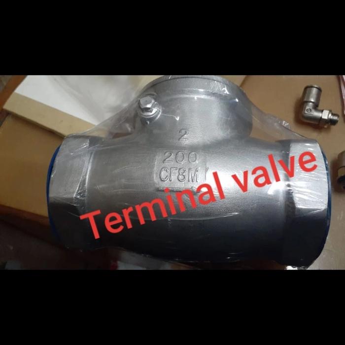 Jual check valve stainless 3"/check valve ss316 3"/check valve 3inch ...
