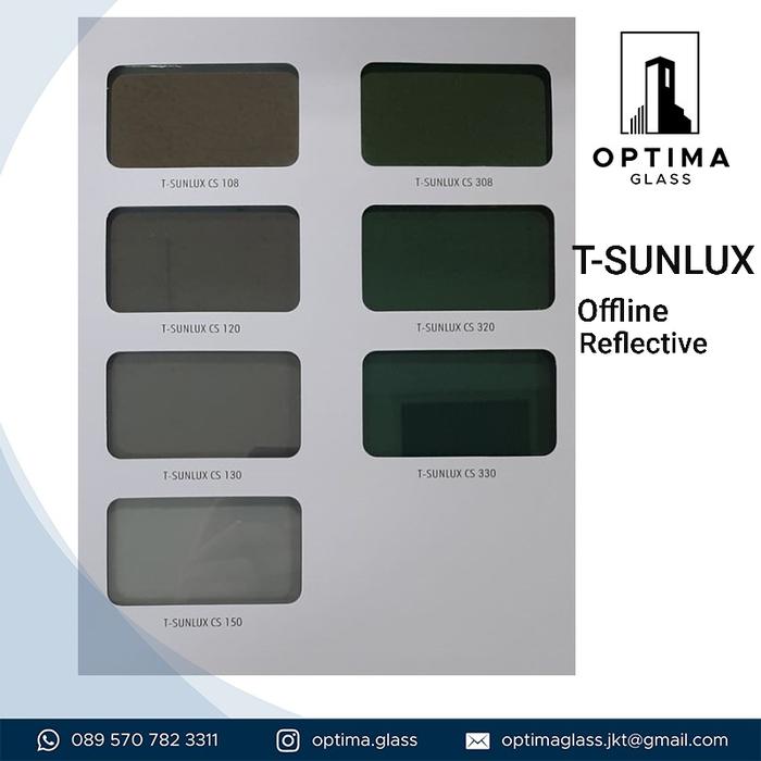Jual Kaca Tsunlux 8mm / T-Sunlux / Offline Reflective / One Way ...