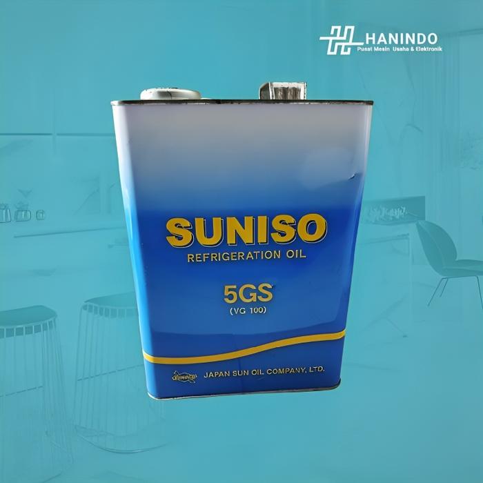 Jual Oli suniso 5gs (Vg 100) / Oli Kompresor 4 Liter | Kemasan Kaleng ...