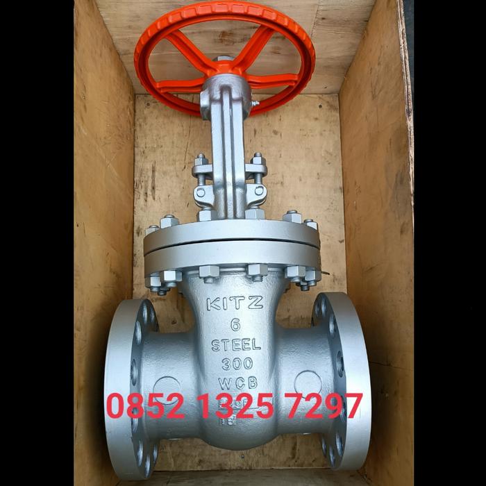 Jual 6 inch Gate valve KITZ ansi 300 WCB - Jakarta Utara - katup jaya berdikari valve | Tokopedia