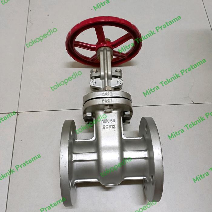 Jual Gate Valve Stainless 304 Flange JIS 10K 3 " inchi / DN 80 ...