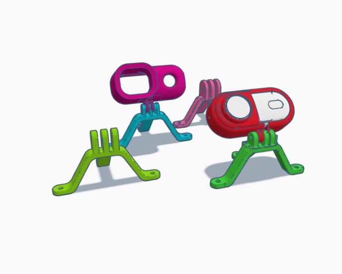 Jual Mobula 8 Mount Happymodel Mobula8 Gopro Mount Universal M2 M3 ...