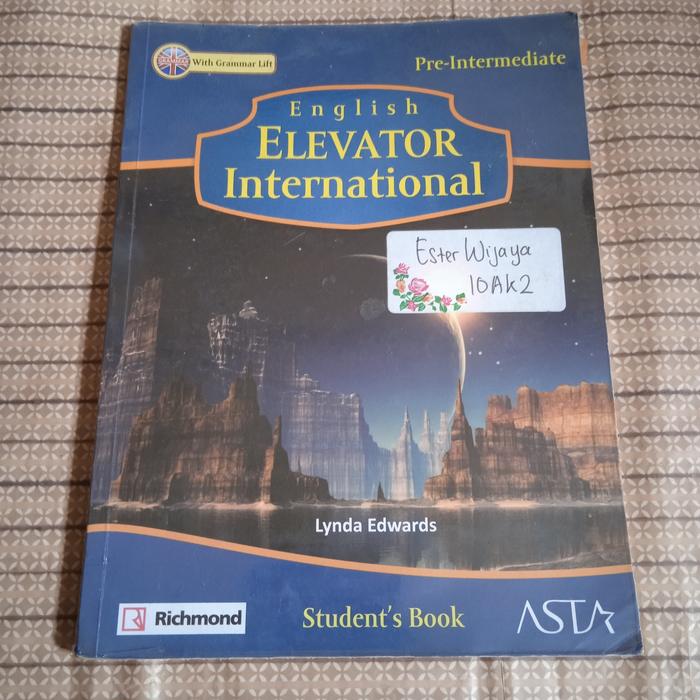 Jual buku english elevator international student's book - Kab. Kuningan ...