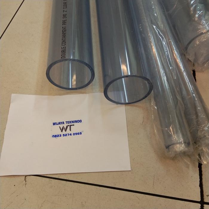Jual Pipa PVC Bening Transparan 1/2" ( inch ) Pipe PVC Clear - Jakarta ...