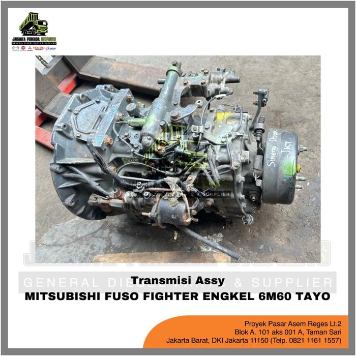 Jual TRANSMISI ASSY EATON MITSUBISHI FUSO FIGHTER FN62 ENGKEL 6M60T ...