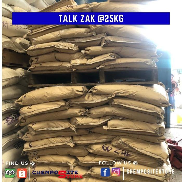 Jual talc liaoning powder / talcum / tepung dempul resin kemasan 25kg - Kota Surabaya ...