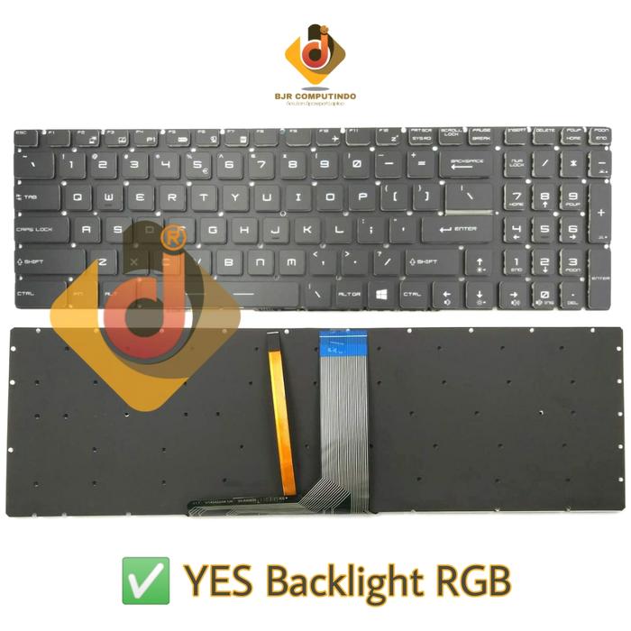 Jual Keyboard MSI GE62 GE72 GL62 GL72 GL62M GP62 GP65 WS60 WS70 WS72 ...