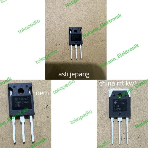 Jual transistor tr mosfet dip fgh40n60sfd fgh40n60 40n60 sfd oem kw1 - Jakarta Barat - MASTER ...