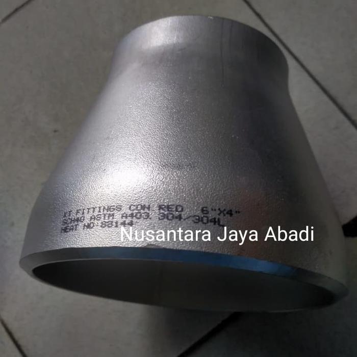 Jual Reducer Las Stainless SS 304 Sch 40 6 x 4 " inchi - Jakarta Barat ...