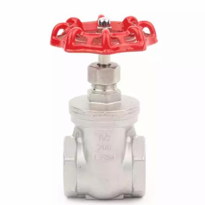 Jual Gate Valve Stainless Steel 316 Drat 3 Inch / Gate Valve SS316 ...