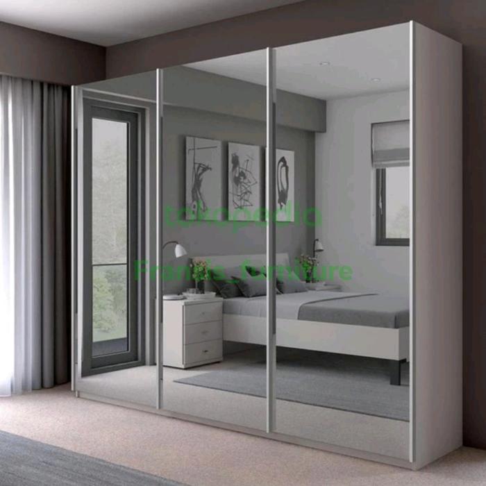 Jual Lemari sliding hpl full plafon full cermin - Kota Tangerang ...