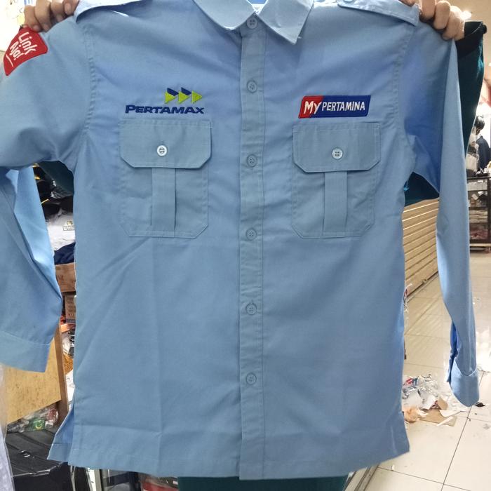 Jual kemeja pertamina baju pertamina pdh pertamina seragam pertamina ...