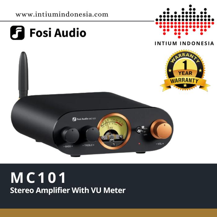 Promo Fosi Audio MC101 Stereo Amplifier With VU Meter dual channel Cicil 0% 3x - Jakarta Utara ...