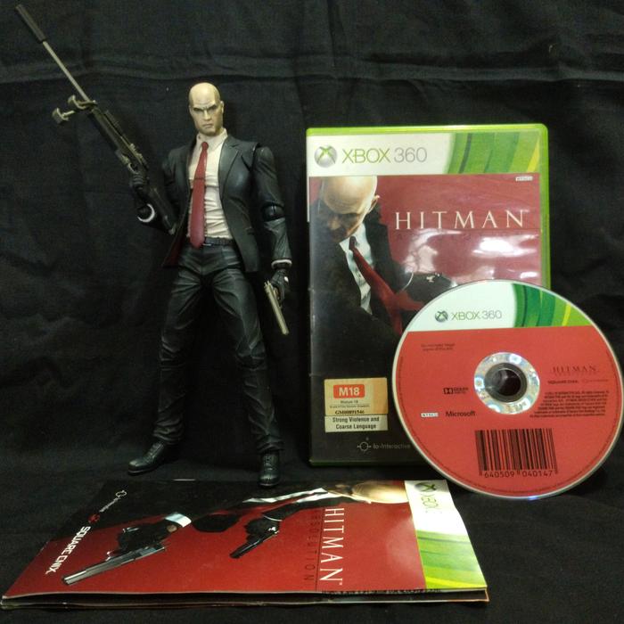 Jual XBOX 360 Hitman Absolution NTSC J Singapore + PlayArt Figure Agent ...