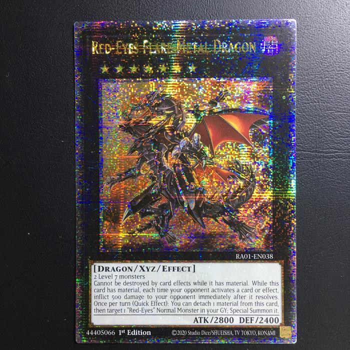 Jual Yugioh Red-Eyes Flare Metal Dragon - RA01 - Super rare - Jakarta ...