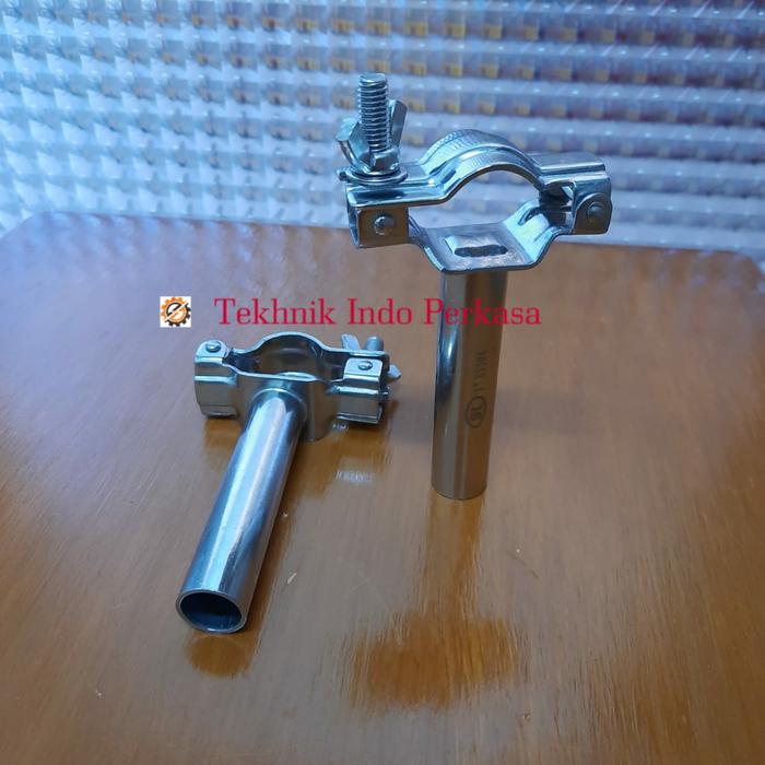 Jual Clamp Pipa Sanitary 4" Inch / Clamp Holder / Pipe Clamp Stainless ...