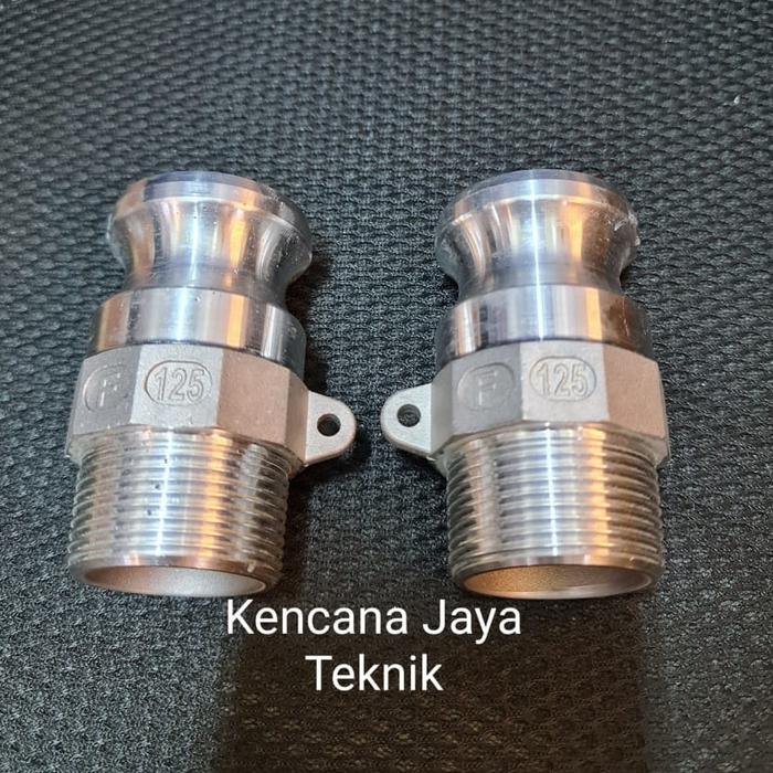 Jual Camlock / Quick Coupling Alumunium Type F 1" inch F100 - Jakarta ...