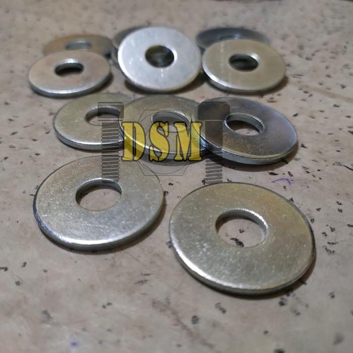 Jual Ring Plat Lebar Putih 3/4" / DIN 9021 M20 Washer Plated - Kota ...