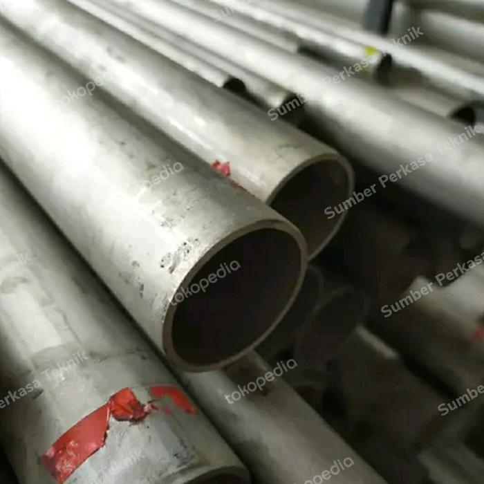 Jual Pipa Sch40 Stainless SS304 1/2" inch / Pipa SS304 Panjang 50cm ...