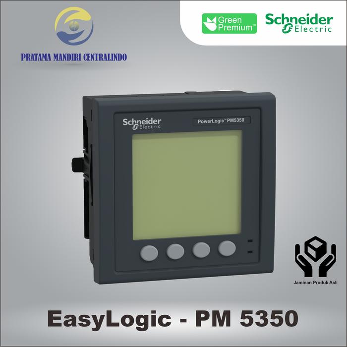 Jual PM5350 SCHNEIDER Power Meter Digital Powerlogic - METSEPM5350 ORI ...