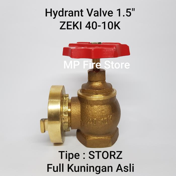 Jual FIRE HYDRANT VALVE STORZ PEMADAM ZEKI 1.5 40 MM 10K LANDING ...