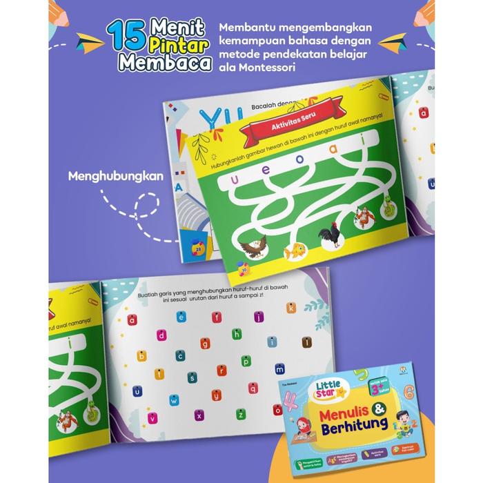Jual Buku Belajar Membaca - Little Star 15 Menit Pintar Membaca ... Jual Buku Belajar Membaca - Little Star 15 Menit Pintar Membaca ...